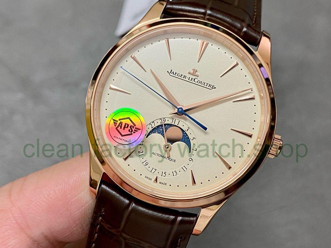 APS Factory Jaeger-LeCoultre Master Ultra Thin Moon Q1362510 39mm Rose ...