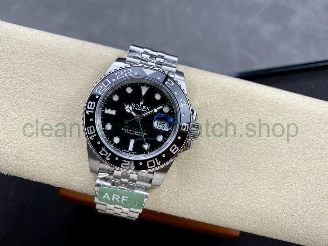 ARF Factory Rolex GMT-Master II 116710LN 40mm Full 904L Black Dial ...