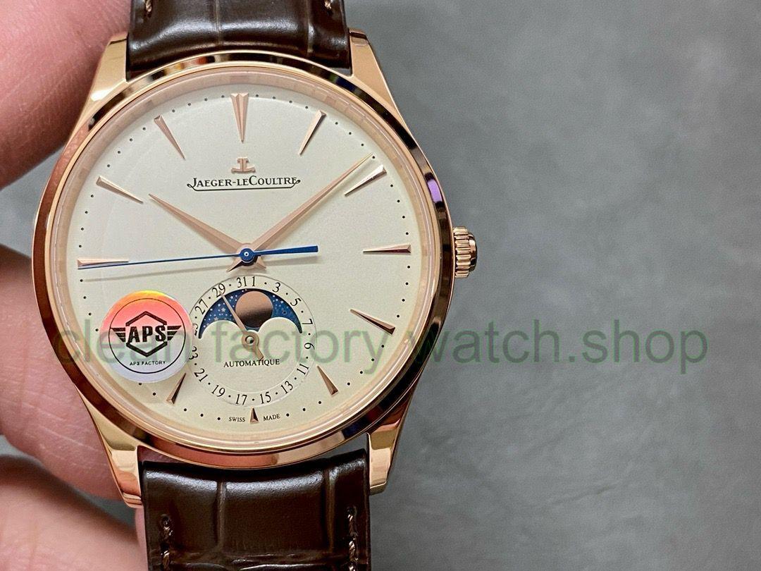 APS Factory Jaeger-LeCoultre Master Ultra Thin Moon Q1362510 39mm Rose ...