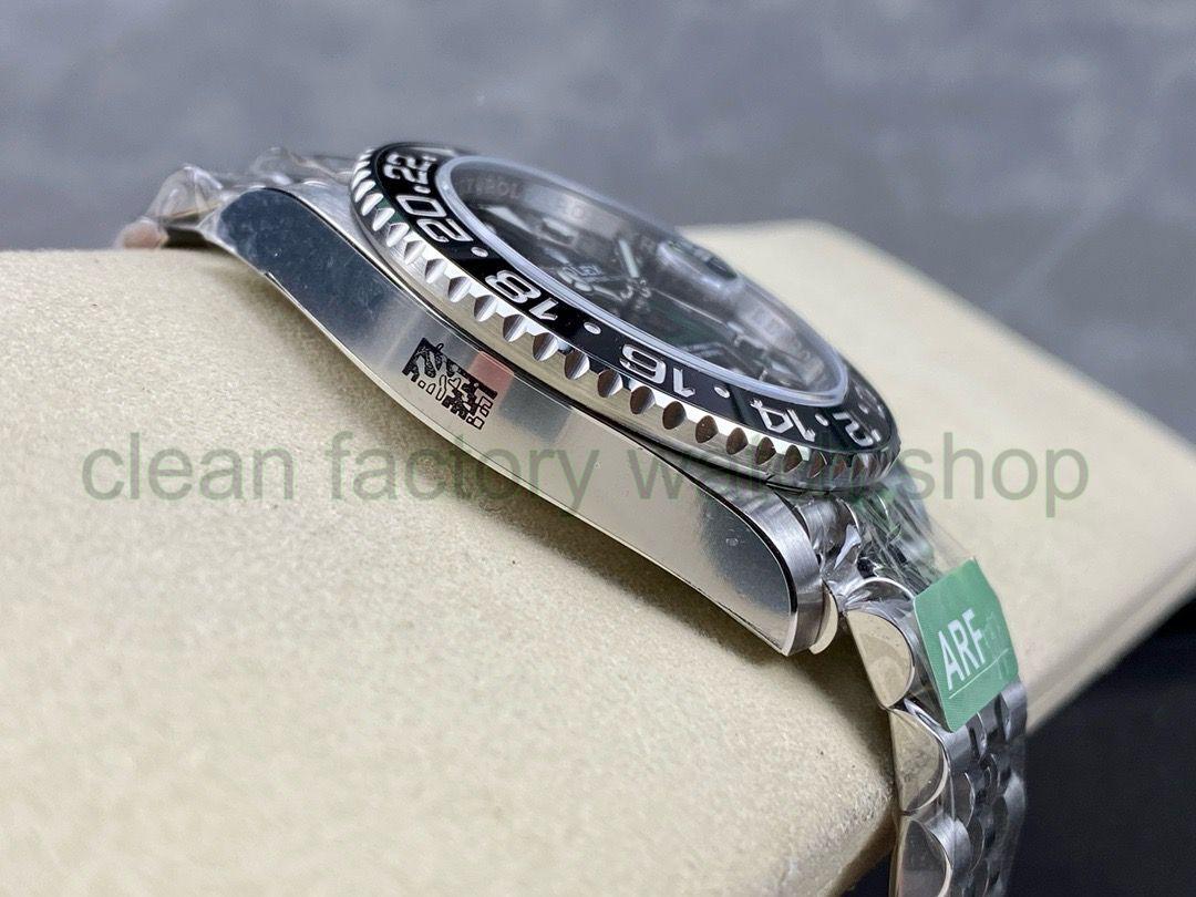ARF Factory Rolex GMT-Master II 116710LN 40mm Full 904L Black Dial ...