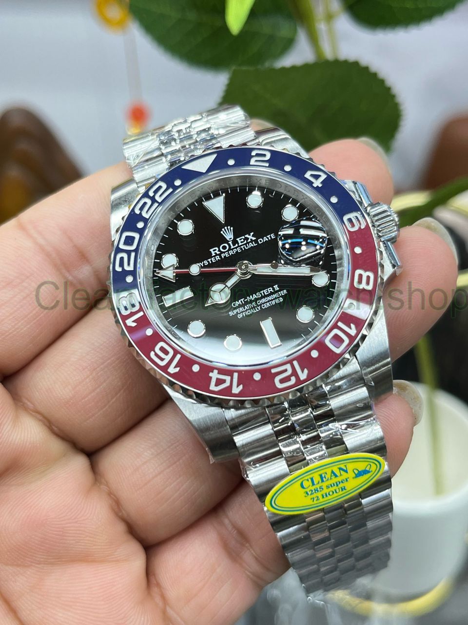 Copy Clean Factory Rolex Pepsi GMT-Master II 126710BLRO-0001 40mm Full ...