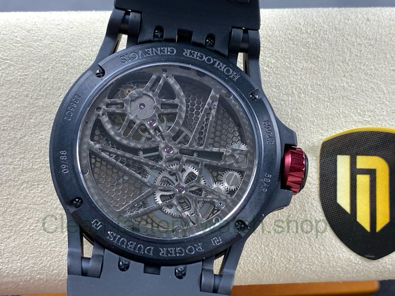 NEW Factory Roger Dubuis Excalibur RDDBEX0479 45mm Titanium Rubber ...