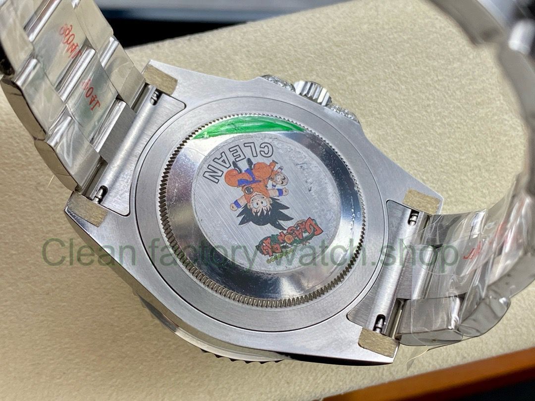 Rolex GMT-Master II 116769TBR Modified and customized Moissanite bezel ...