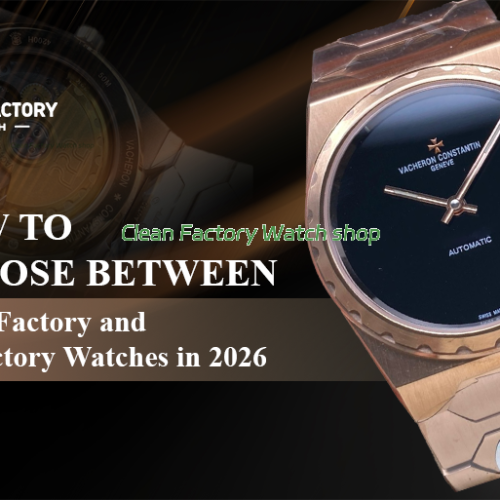 How to Choose Between Clean Factory and VS Factory Watches in 2026 ...
